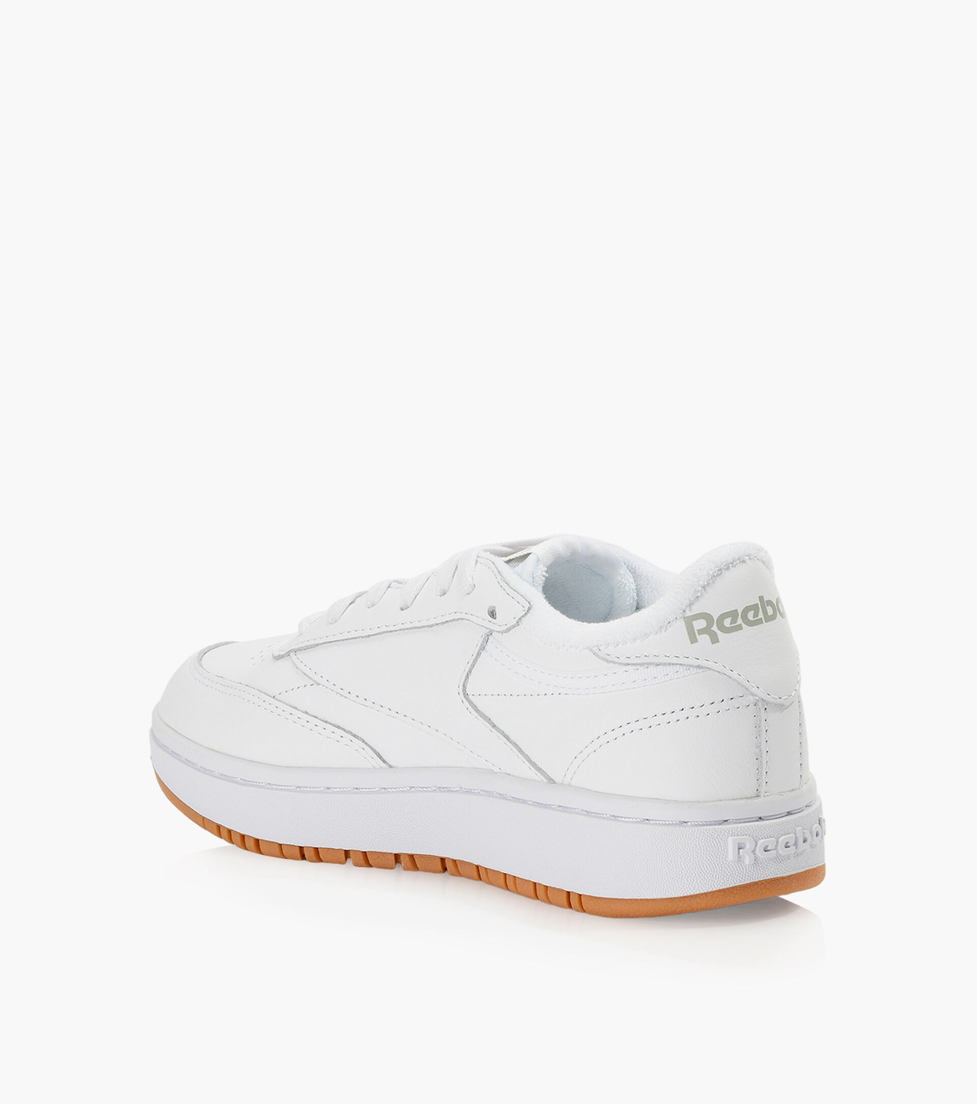 REEBOK CLUB C DOUBLE - White Leather | Browns Shoes