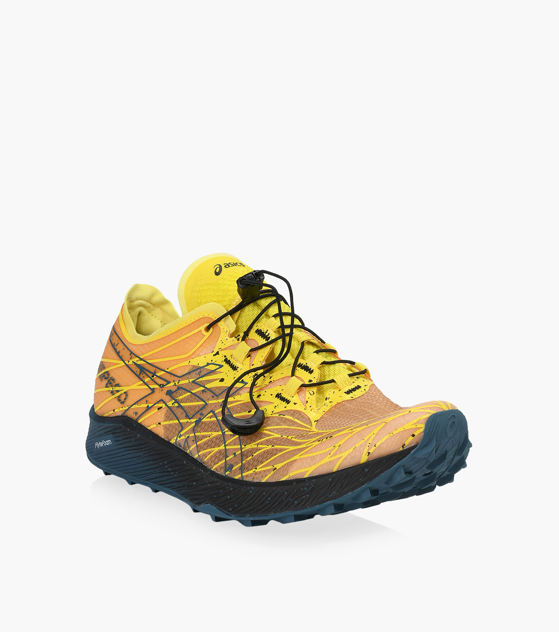 ASICS FUJI SPEED - Yellow Fabric | Browns Shoes
