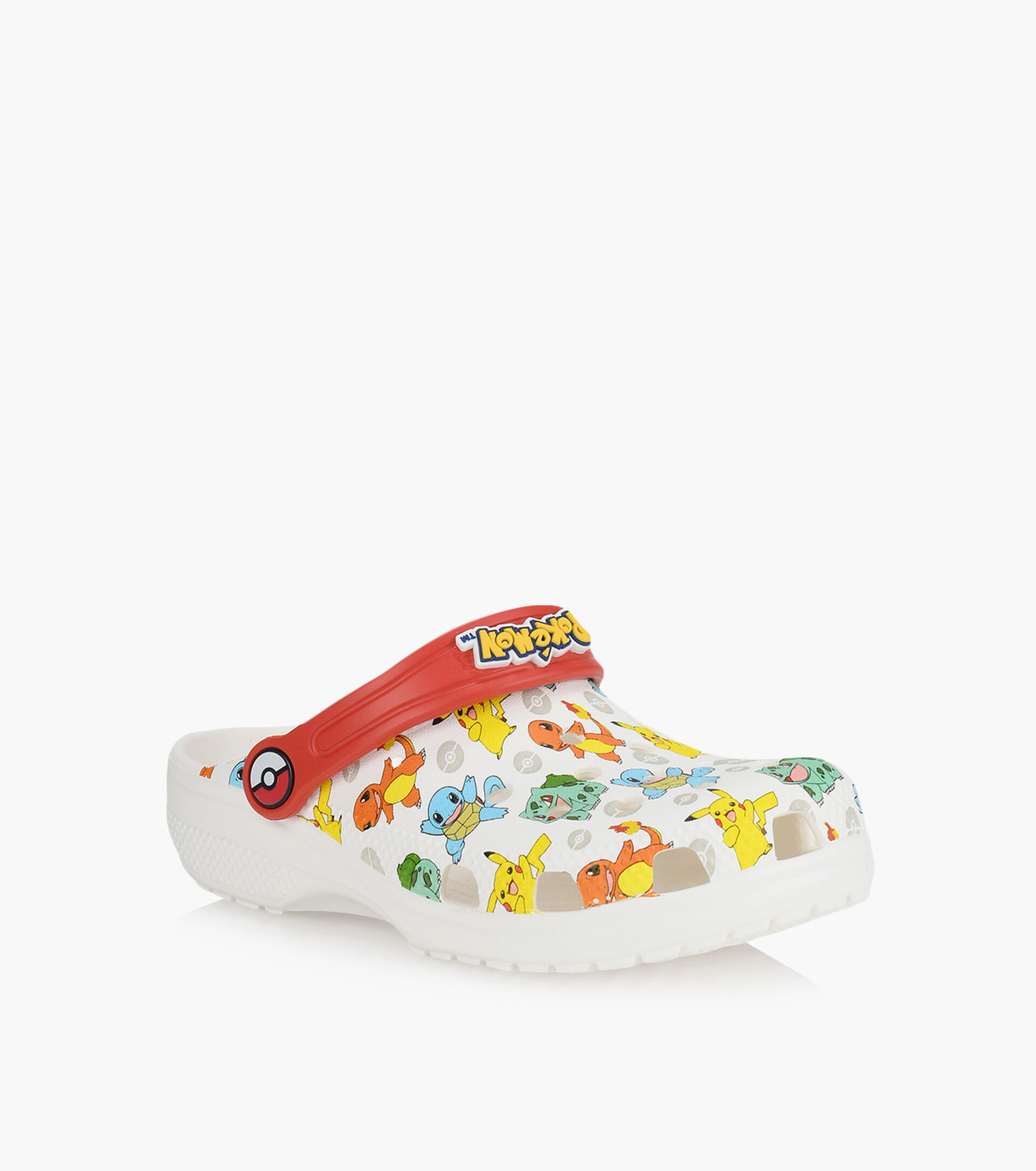 CROCS POKEMON CLASSIC CLOG K - Blanc + Couleur | Browns Shoes