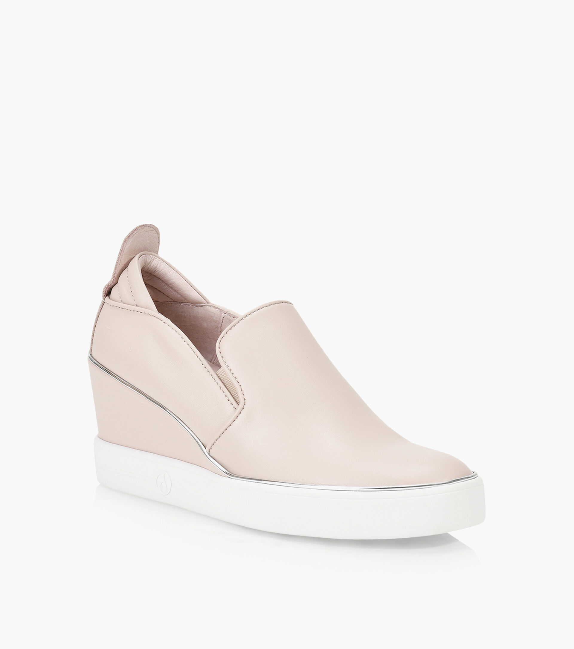 WISHBONE EMILY WEDGE SNEAKER - Cuir Rose | Browns Shoes