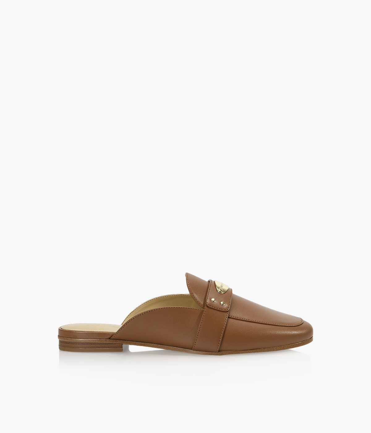 MICHAEL MICHAEL KORS MK PLATE MULE - Cuir | Browns Shoes