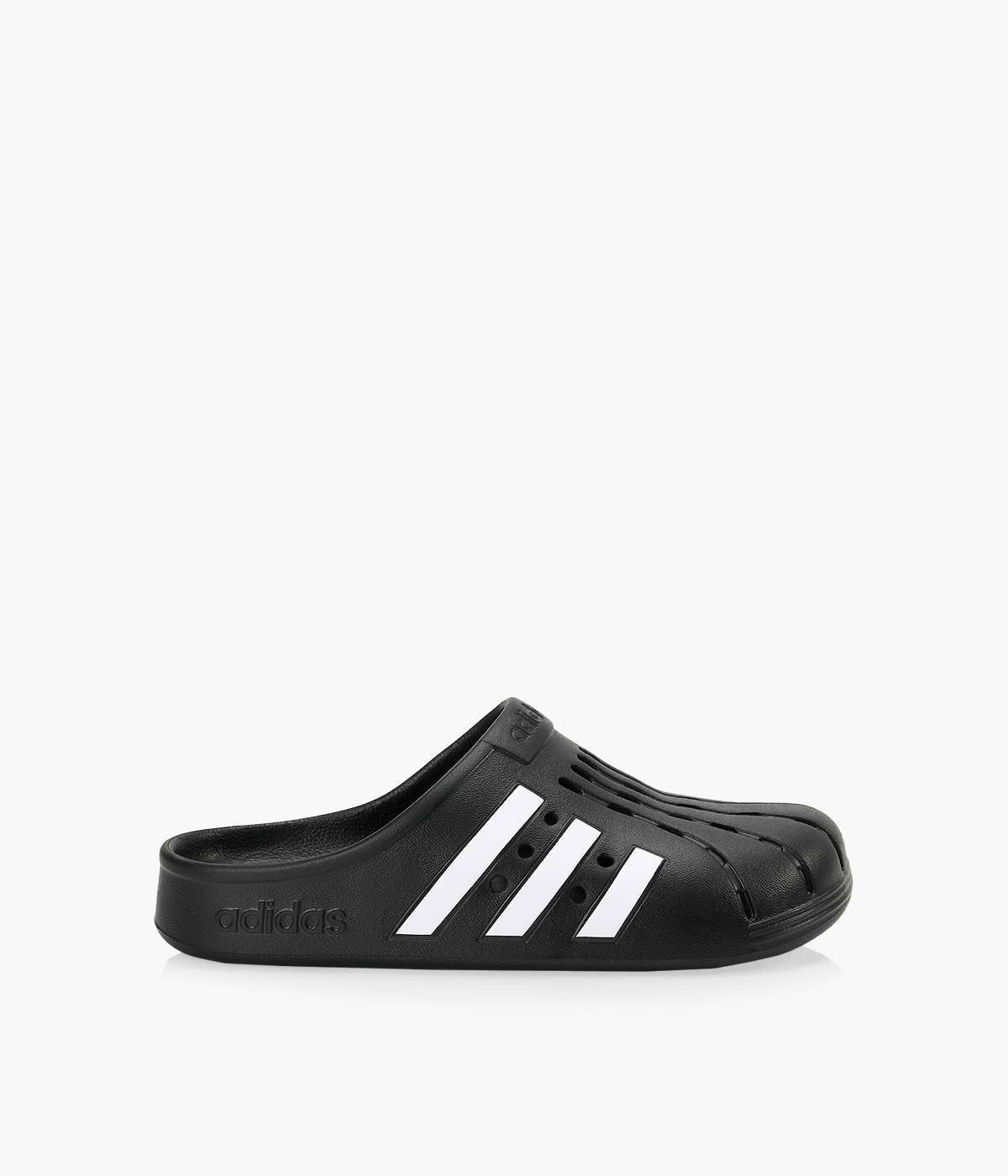 ADIDAS ADILETTE CLOG - Black Synthetic | Browns Shoes