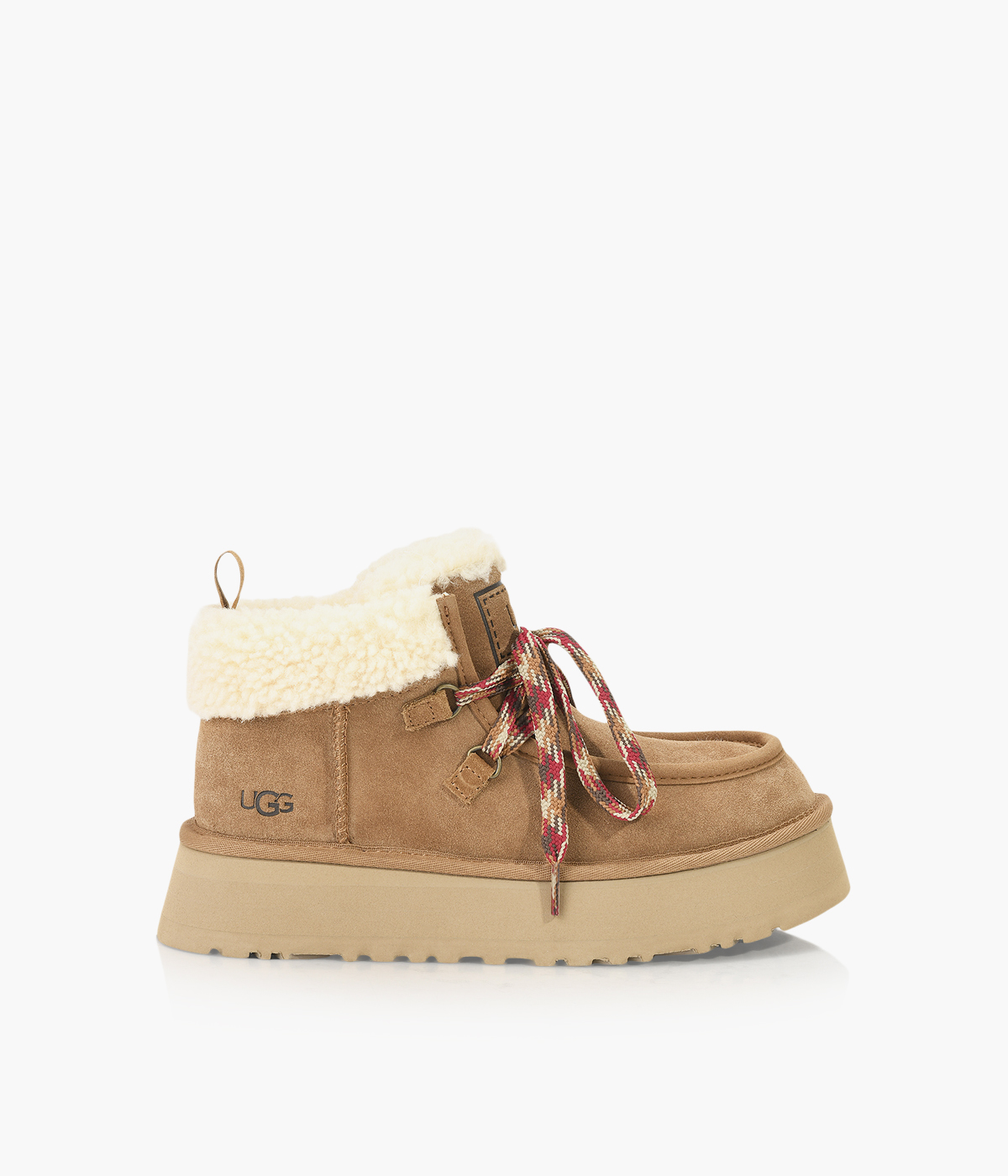 UGG FUNKARRA CABIN CUFF - Tan Suede | Browns Shoes